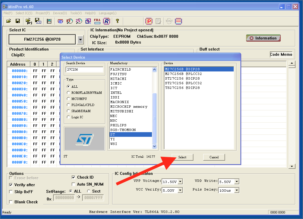Flashing an EPROM - Alpes MachinesAlpes Machines